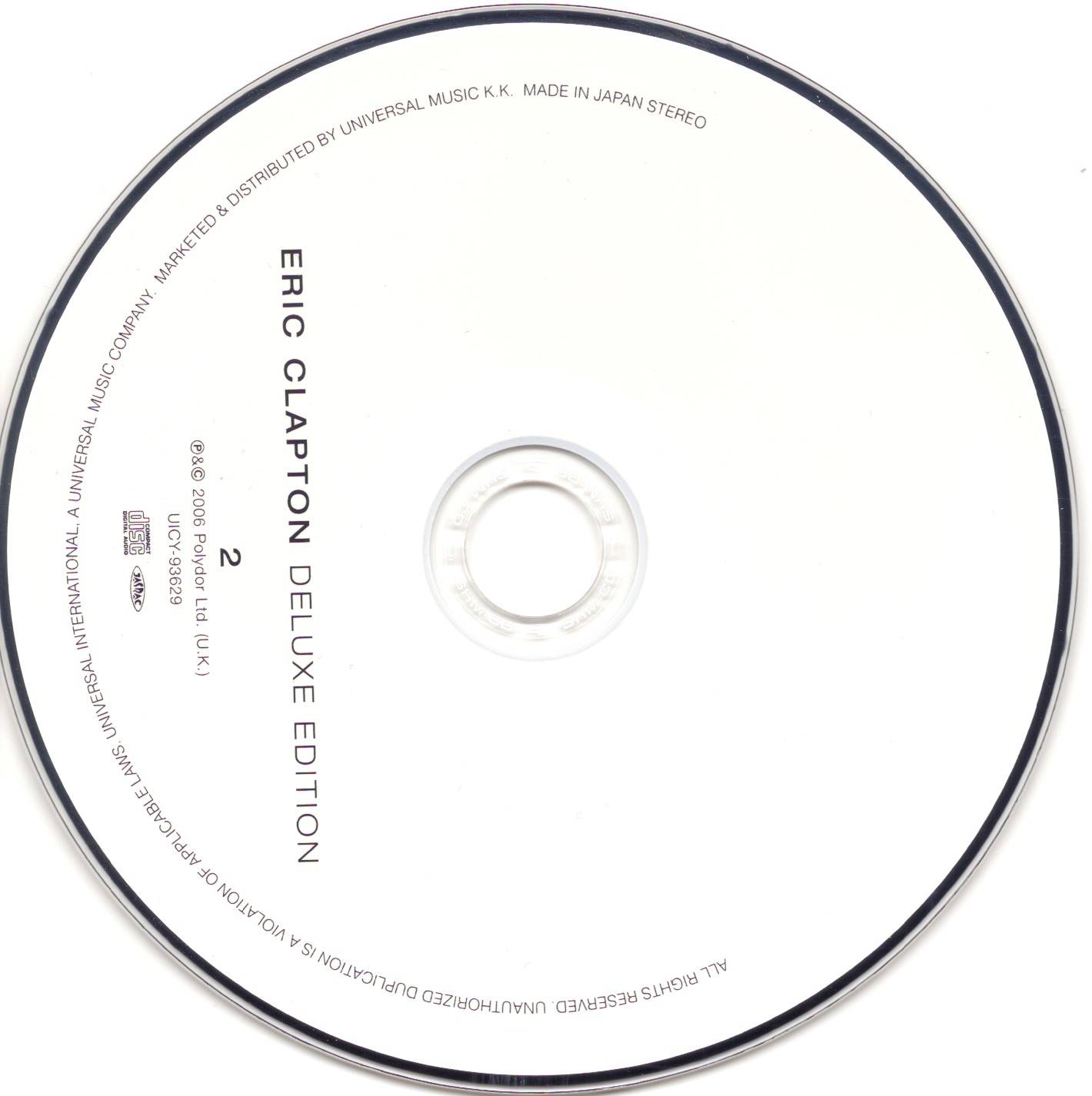 Eric Clapton Eric Clapton Limited Edition [cd2 jpn] | CD Covers | Cover ...